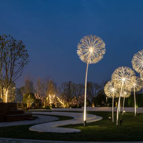 Glowing Dandelion | Magical LED Garden Light Décor – Glow Garden