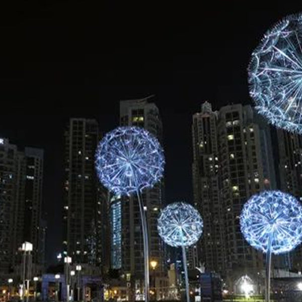 Glowing Dandelion | Magical LED Garden Light Décor – Glow Garden