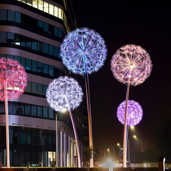 Glowing Dandelion | Magical LED Garden Light Décor – Glow Garden