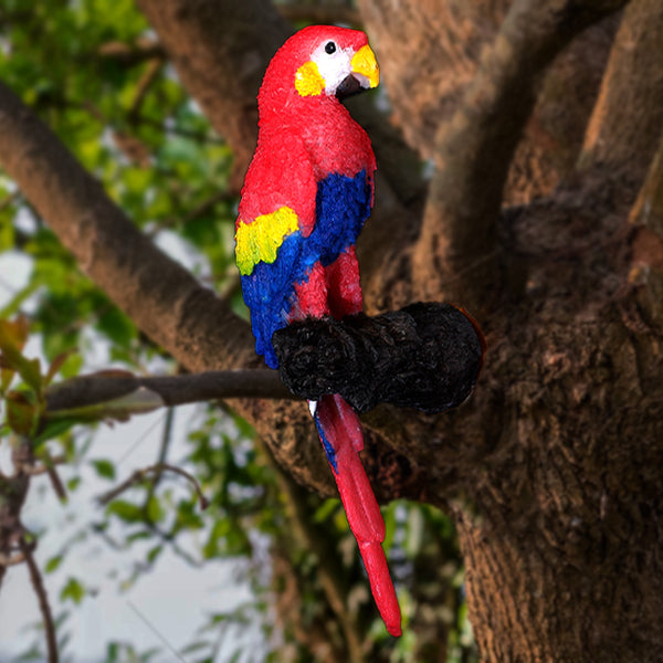Stylish Parrot Garden Statue | Outdoor Parrot Statue | Glow Garden