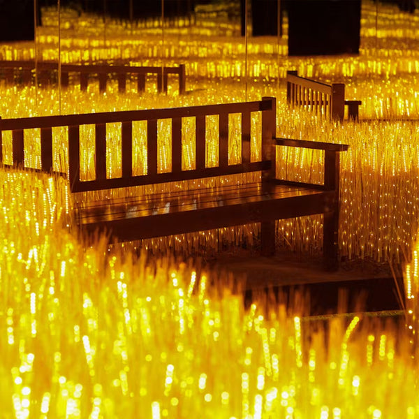 Glowing Rice Paddy | Unique LED Garden Décor - Shop Now – Glow Garden